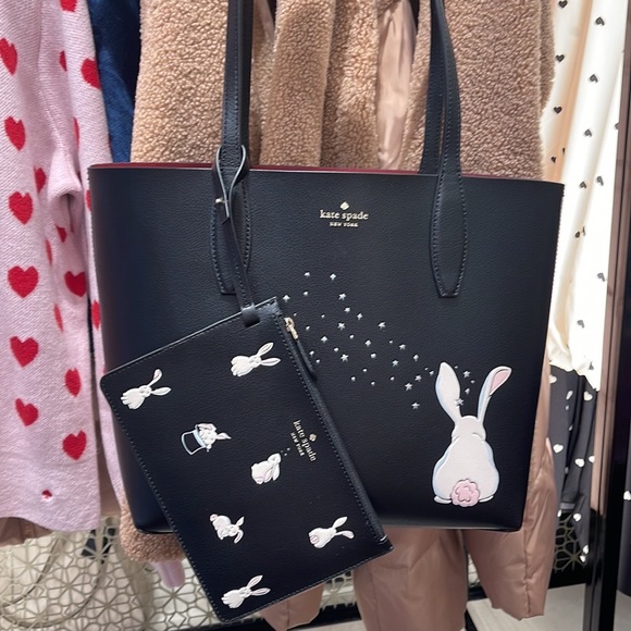kate spade | Bags | Kate Spade Bunbun Bunny Small Tote Bag Color ...